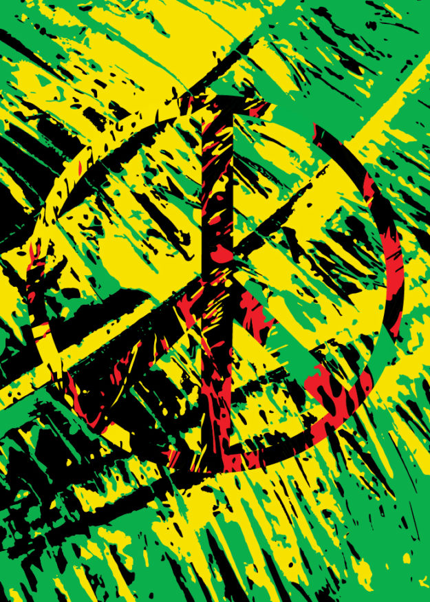 Reggae Peace Wallpaper